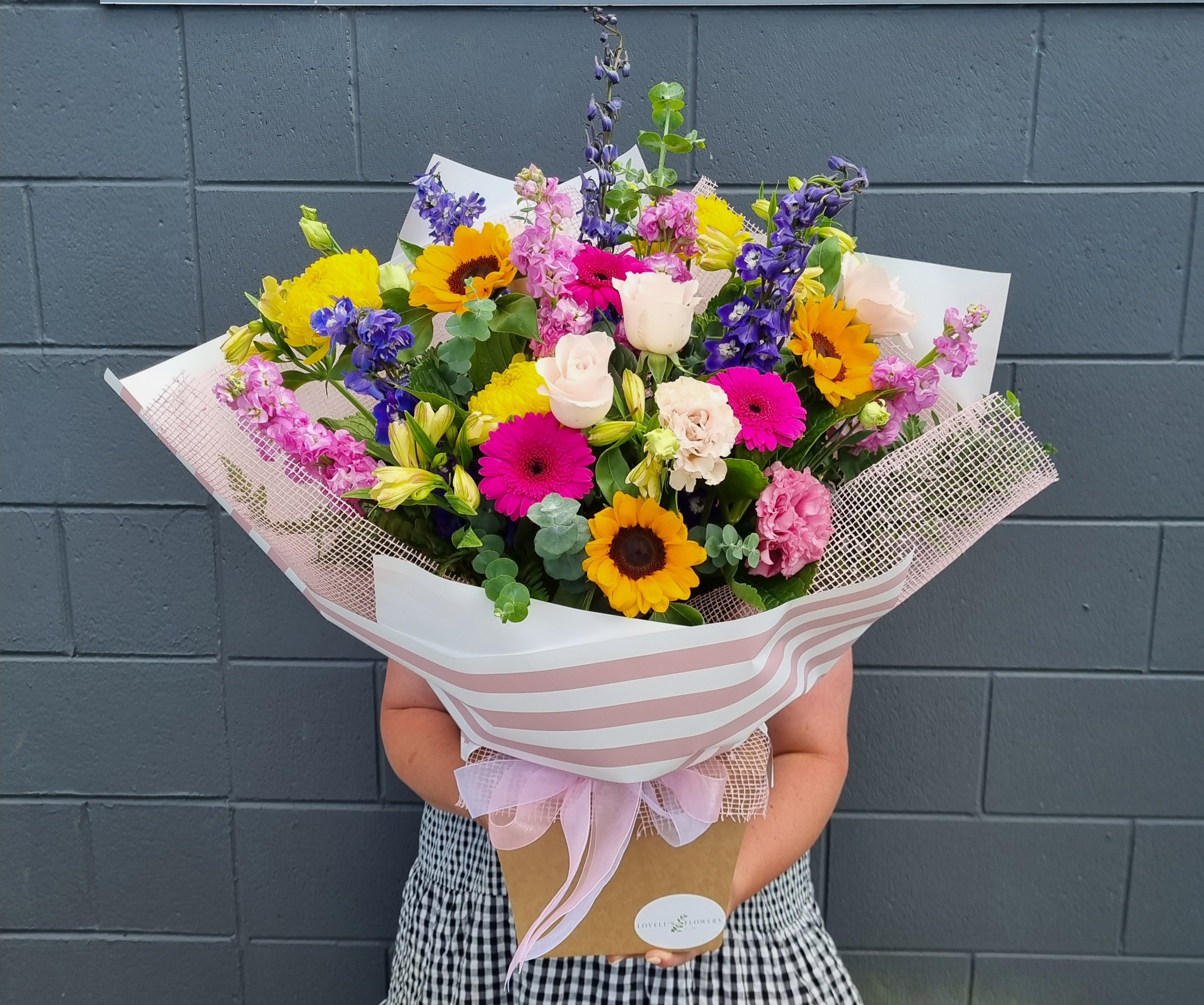 Boxed Bouquet – Lovells Flowers Ltd