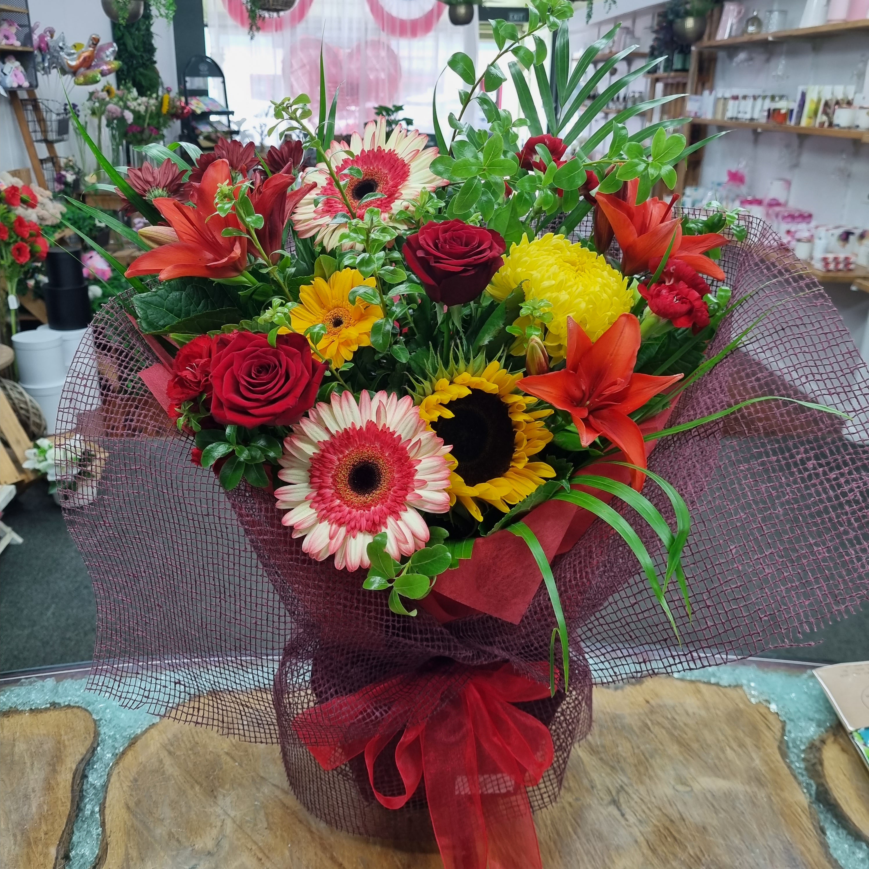 Boxed Bouquet – Lovells Flowers Ltd